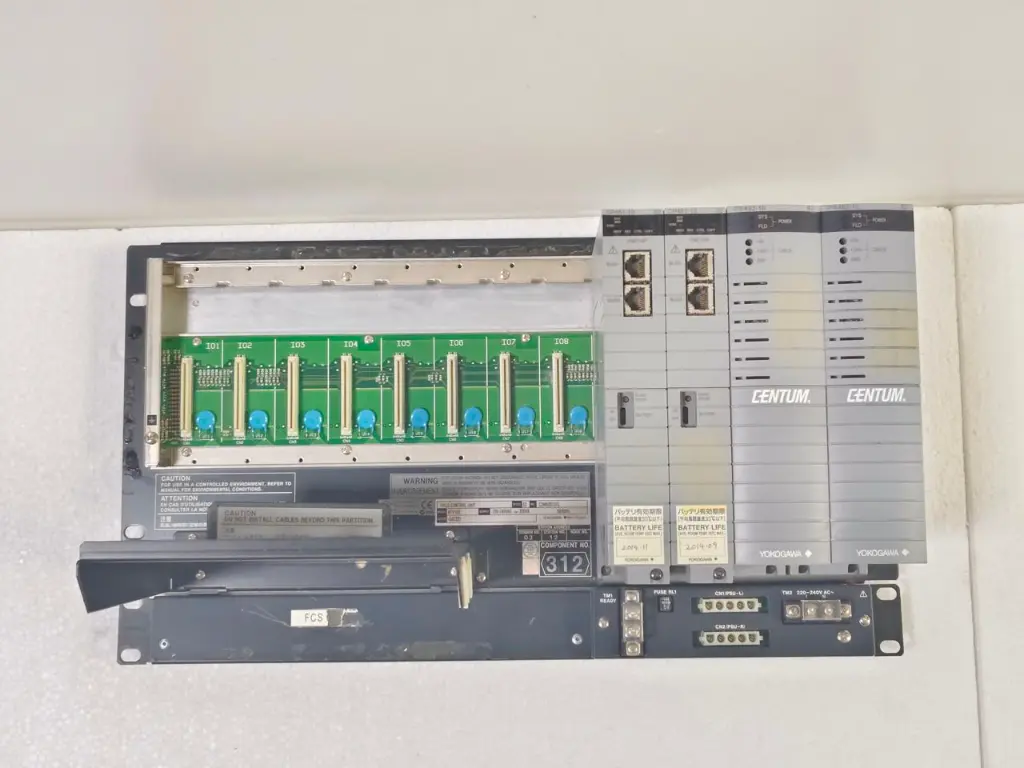 YOKOGAWA PLC NODE INTERFACE UNIT Style S2 AFV10D WITH 2xPW482-10 AND 2x ...