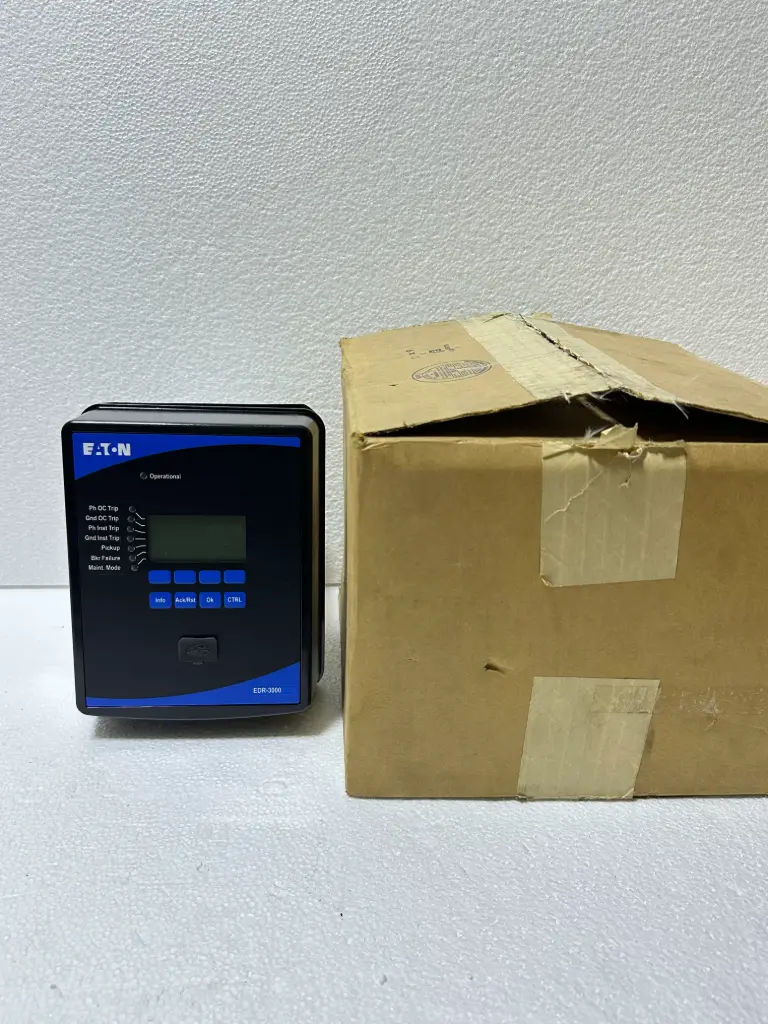 EATON EDR-3000-2A0BA NON DIRECTIOAL OVERCURRENT RELAY Please note this ...
